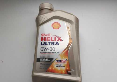 Масло Shell Helix ultra 0w-30