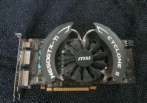 Видеокарта MSI NVidea GeForce GTX 650TI cyclone II