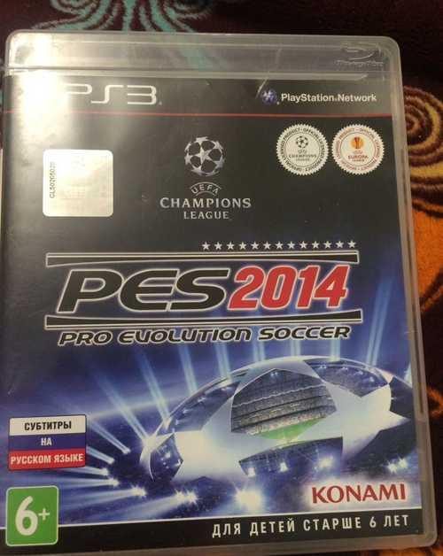 Игра на PS3 PES2014