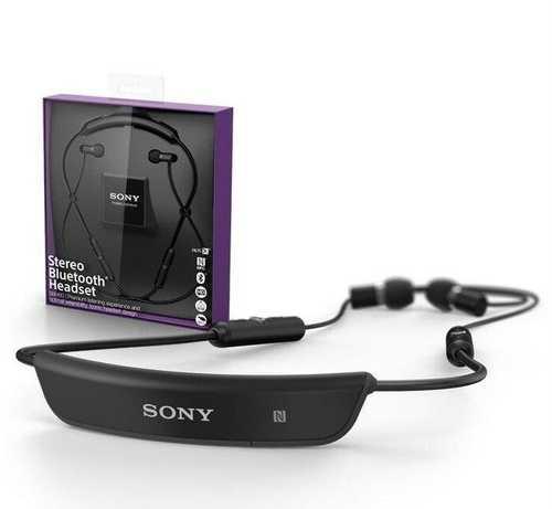 Стерео Bluetooth гарнитура Sony SBH80 Black