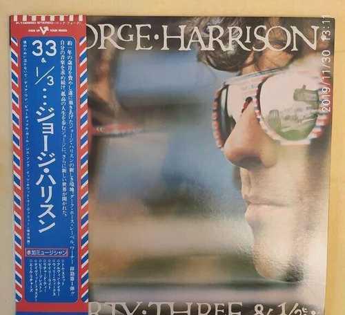 George Harrison Thirty Three & 1/3 Japan orig