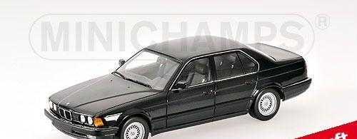 1/18 BMW 730I (E32) 1986 black metallic