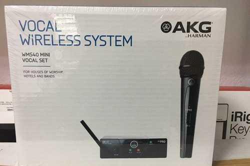 AKG WMS40 mini vocal SET радиосистема новая