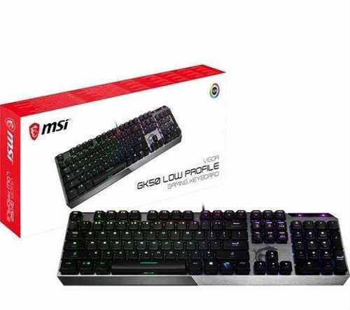 Механическая клавиатура MSI GK50 Новая, Гарантия