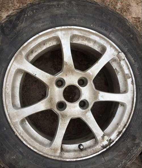 Slik L35 ковка R14 4x98 Goodyear 185/65 на докатку