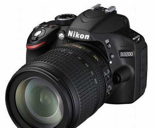 Nikon d3200 kit 18-55 vr II