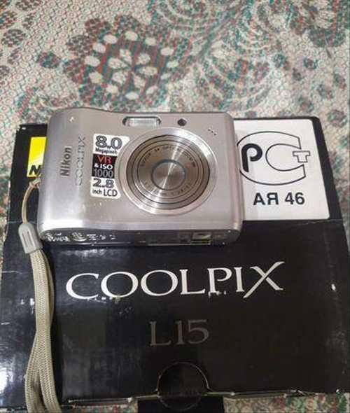 Фотоаппарат Nikon Coolpix L15