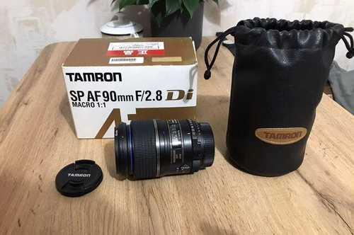 Объектив tamron 90 SP AF F/2.8 macro для Nikon