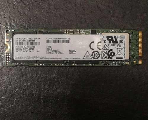 Samsung 970 EVO+ 512gb (981a Ssd m2 nvme )