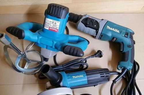 Перфоратор makita, болгарка makita, миксер makita