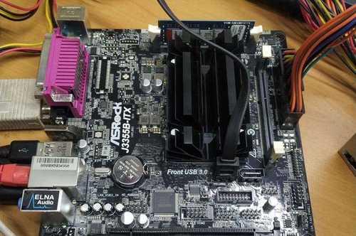 Плата с процессором и памятью Asrock J3355B-ITX