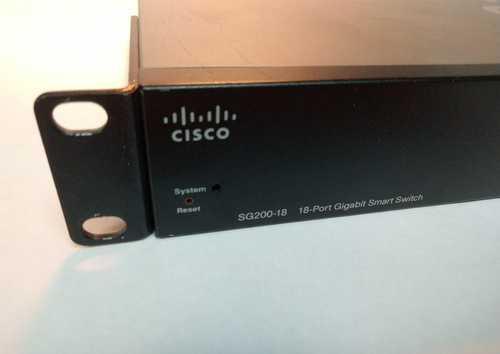 Управляемый коммутатор L2 Cisco SG200-18