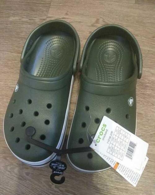 Crocs новые сабо м6/w8