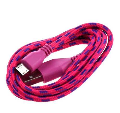 Зарядный плетеный кабель