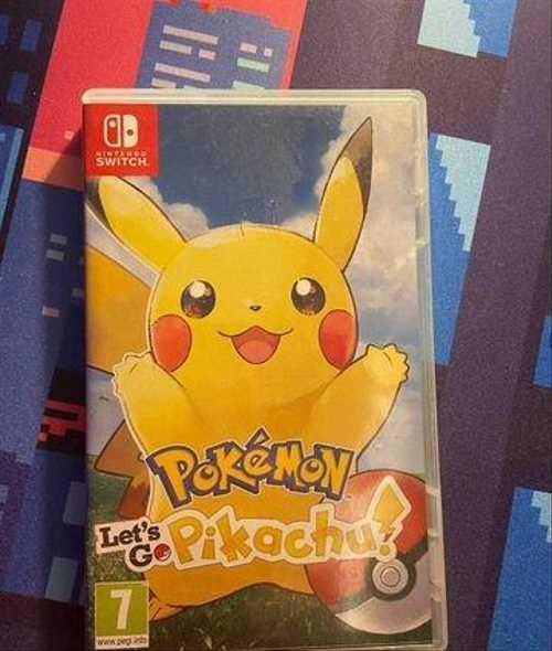 Игра Pokemon: Let's Go, Pikachu (Switch)
