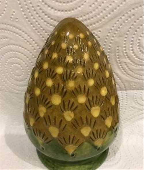 Полу ваза ананас-керамика