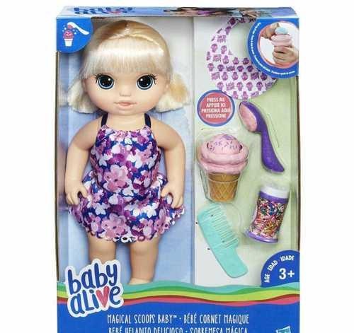 Кукла Baby Alive Hasbro новая