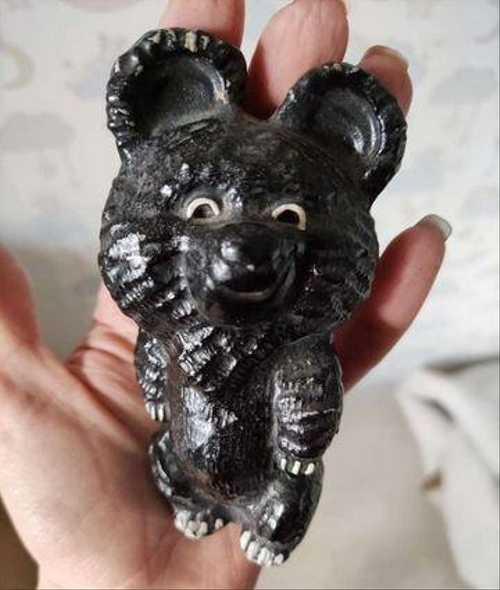 Олимпийский мишка, статуэтка медвежонок