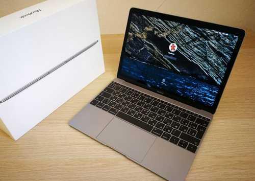 MacBook 12 Space Gray 8/256, в коробке (П-139)