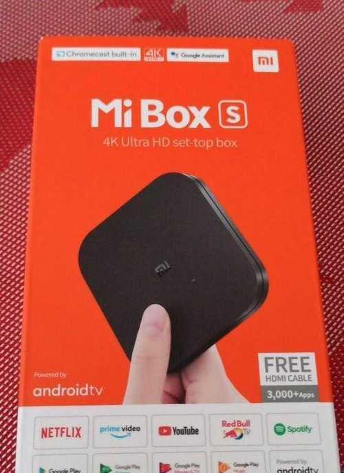 AndroidTV приставка Xiaomi Mi Box S новая