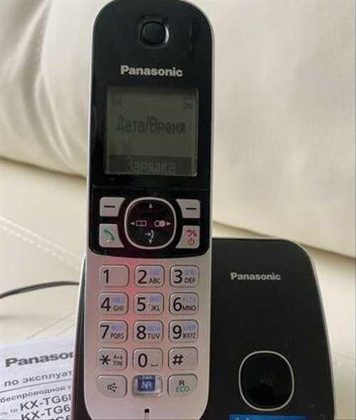 Телефон беспроводной (dect) Panasonic KX-TG6811RUB