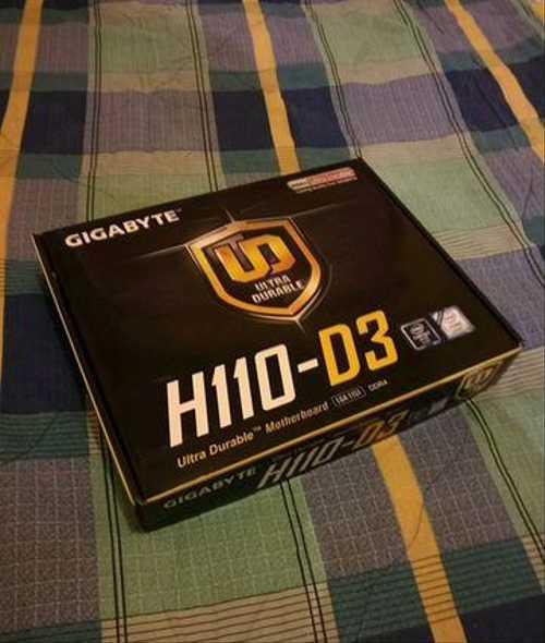 Материнская плата gigabyte H110-D3
