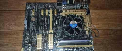 Связка Core i7-2600k + Asus z87 pro + 4 Gb память