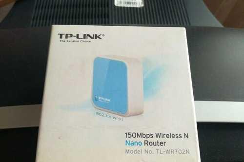 Wi-Fi нано роутер TP-LInk
