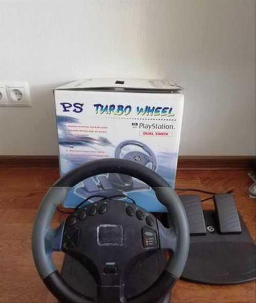 Руль PlayStation PS Turbo Wheel
