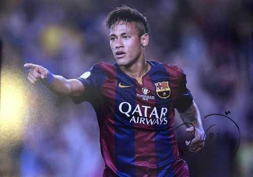 Автограф : Neymar / FC Barcelona