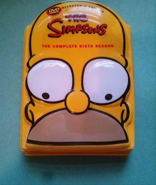 The Simpsons шестой сезон 4 DVD коллекционное