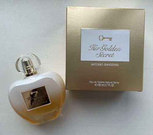 Туалетная вода 80ml her golden secret antonio band