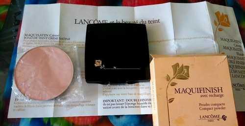 Ланком Lancome maquifinish компактная пудра