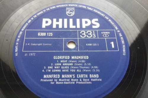 Manfred Mann's Earth Band " Glorified. " 1972/1973