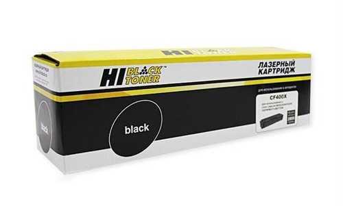 Совместимый картридж Hi-Black CF400X с чипом