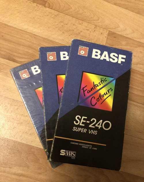 S VHS видеокассеты basf