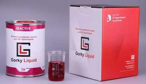 Фотополимерная смола Gorky Liquid Reactive (1 кг)