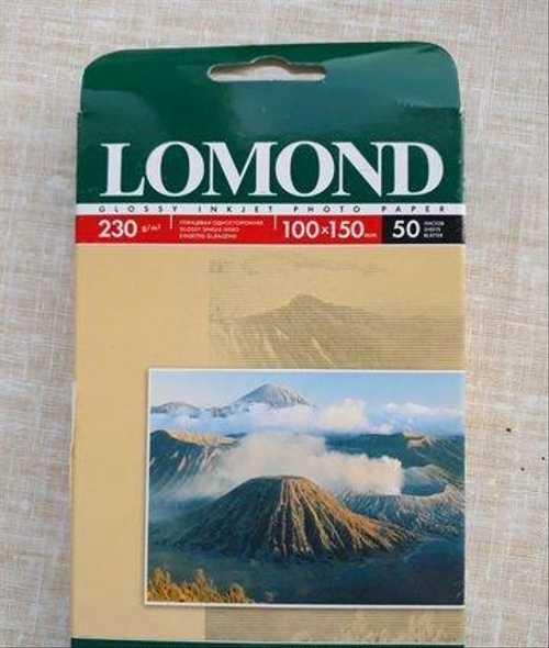 Фотобумага глянц. Lomond 100x150