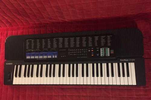 Синтезатор Tone bank Casio ct670