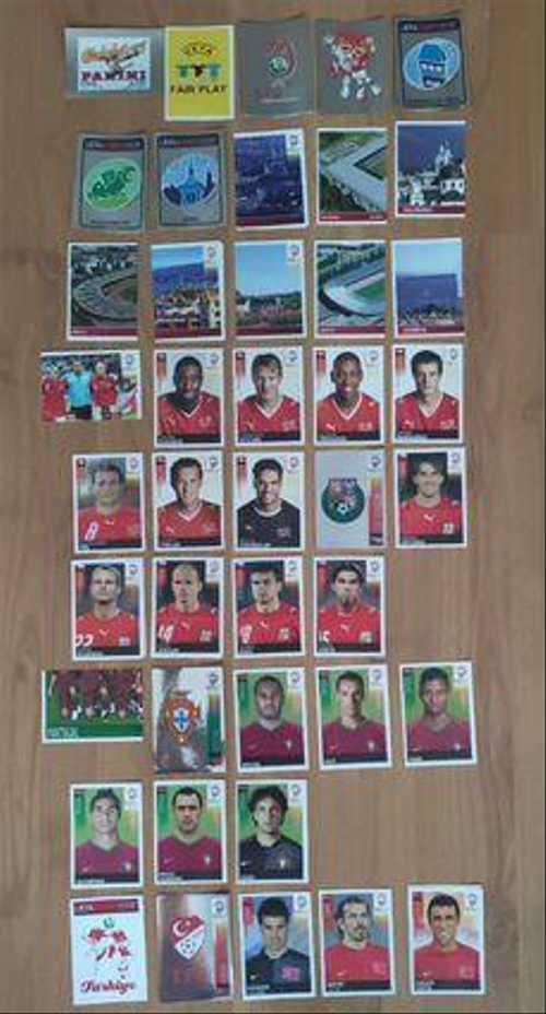 Наклейки Панини Евро 2008 (Panini, Euro 2008)