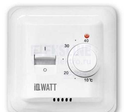 Терморегулятор IQ thermostat M мех. бел. IQWatt