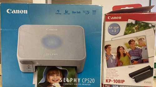 Фотопринтер canon Selphy CP520