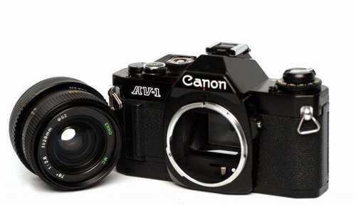 Canon AV-1 + MC erno 28mm f2.8