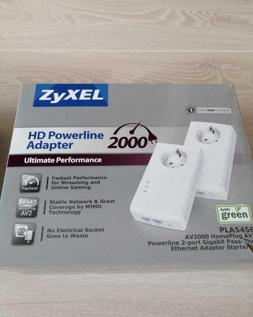 Powerline адаптеры Zyxel HD2000