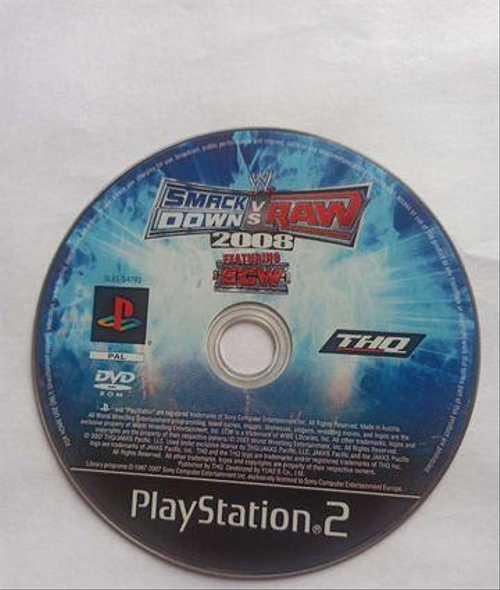 WWE SmackDown vs. Raw 2008 PS2