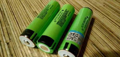 Аккумуляторы 18650 3400mAh NCR18650B