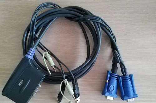 Переключатель KVM Switch Aten CS-62U