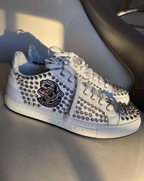 Кеды philipp plein оригинал кожаные