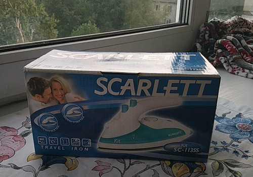 Утюг дорожный Scarlett Kit