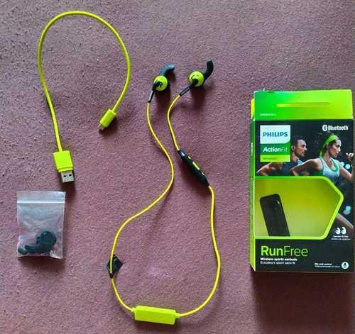 Bluetooth-гарнитура Philips SHQ6500CL Black-Lime